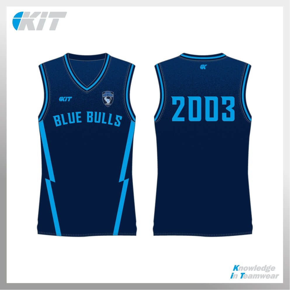 Bridgend blue bulls - Basketball Vest - KIT Sportswear