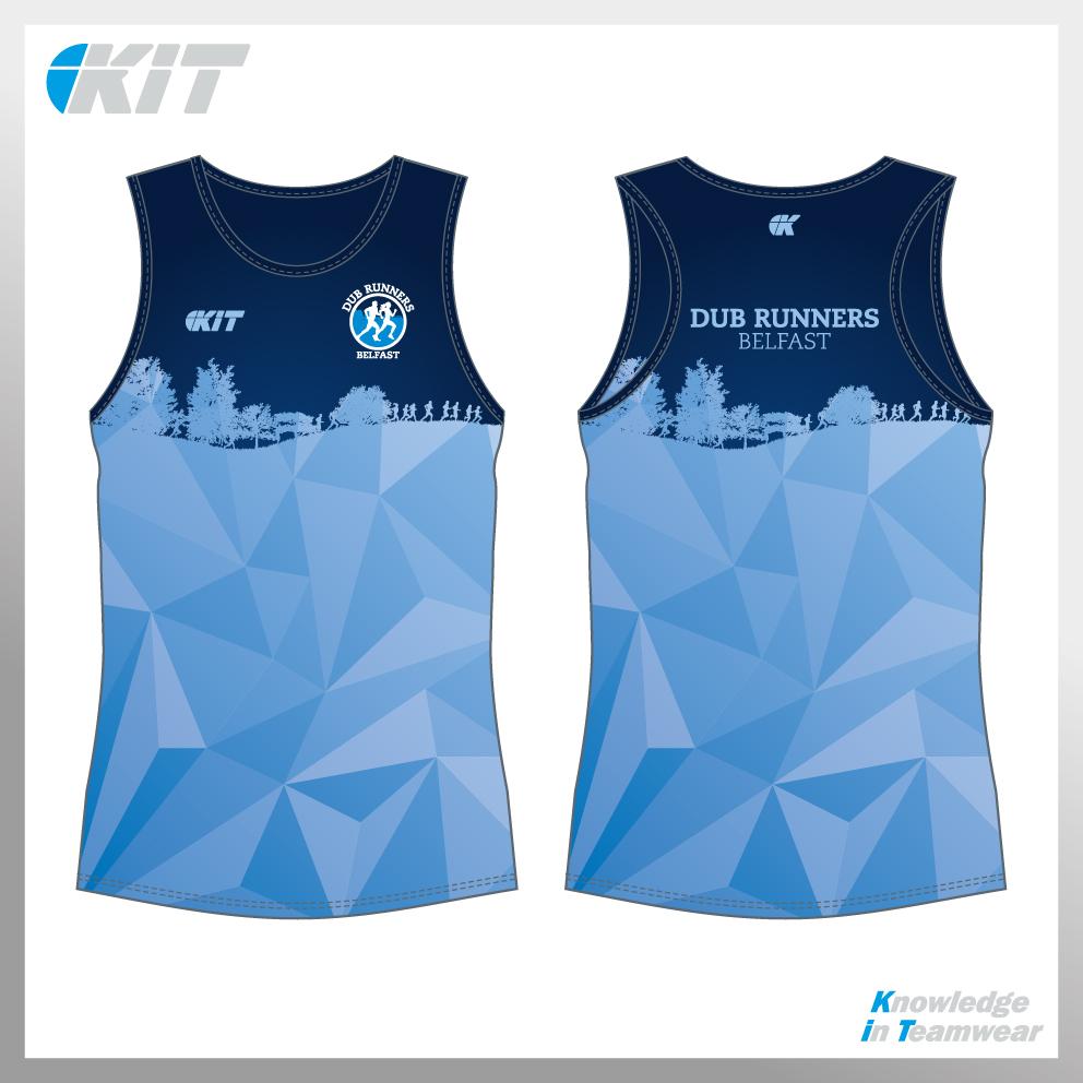 DAC01b - Men's Athletics Vest - KIT Sportswear