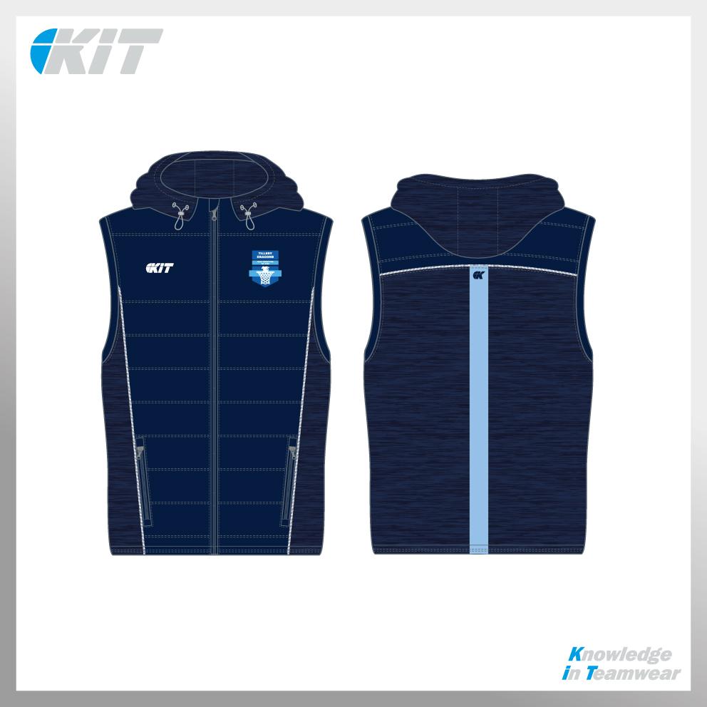 Abertillery Netball Juniors Hybrid Gilet (Adult) - KIT Sportswear